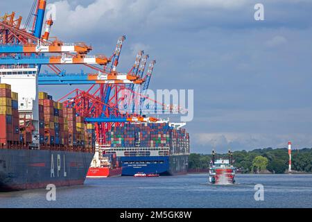 container ships and excursion boats, paddle steamer Louisiana Star ...