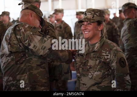 Members of the 404th Maneuver Enhancement Brigade wait to receive their ...