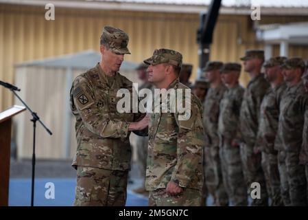 Maj. Gen. William Zana, commanding general of Combined Joint Task Force ...