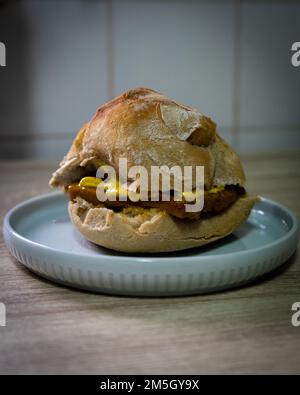 Seitanas. Portuguese recipe for the traditional Bifana but made with ...
