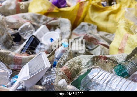 Separate and send out the recyclable waste Stock Photo - Alamy