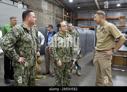 Capt. Tim Brown, commanding officer, NAVSUP Fleet Logistics Center San ...