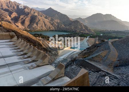 The dam Gallito Ciego Spillway, Cajamarca, Peru Stock Photo - Alamy