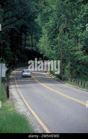 Connecticut State Route 169 - SR-169 in Pomfret. Neatly edged rock ...