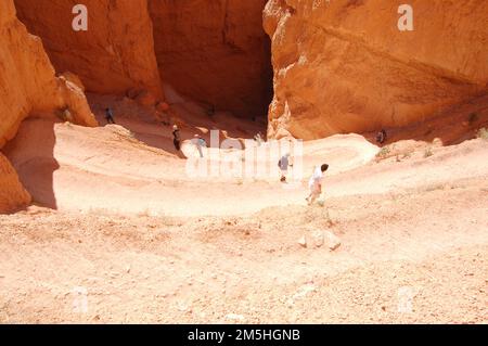 Scenic Byway 12 - Switchbacks on Bryce Canyon Trail Stock Photo - Alamy