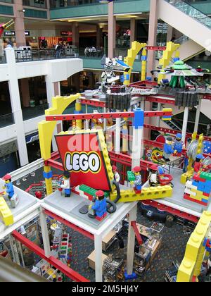 Grand Rounds Scenic Byway - Lego Display in Mall of America. A colorful ...