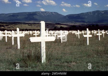 Billy the Kid Trail - Fort Stanton Merchant Marine Cemetery Stock Photo ...