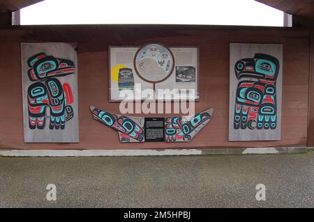Haines Highway - Valley of the Eagles - Interpretive Signage at North ...