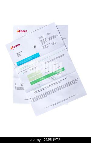 Eneco invoice, Belgian producer and supplier of natural gas and ...