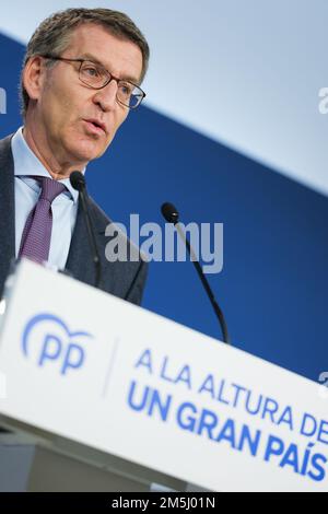 Madrid, Spain. 29th Dec, 2022. 29 December 2022; Civitas Metropolitano ...