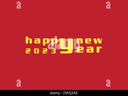 happy new year 2023 Stock Vector Image & Art - Alamy