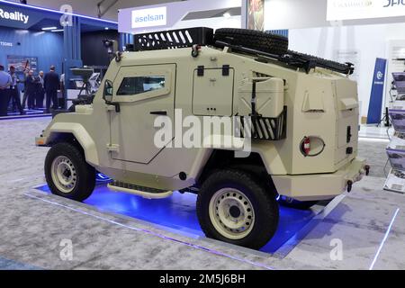 Aqaba, Jordan - 2022 : Jordanian armored and military vehicles (Sofex ...