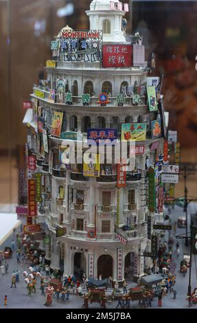 A miniature model is seen during HHur Hong Kong StoryHHminiature ...