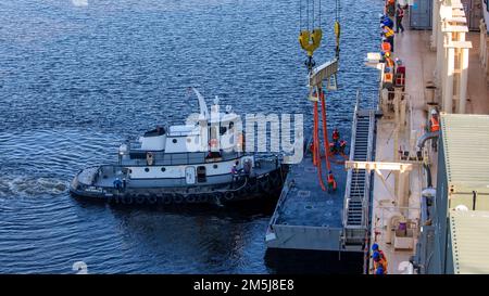 United States Navy Strategic Sealift Officer Warfare Insignia badge ...