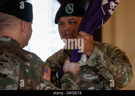 Brig. Gen Timothy Brennan, the outgoing commander of the 353rd Civil ...