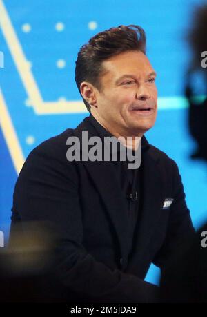 December 29, 2022 Ryan Seacrest on Good Morning America to talk about ...