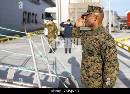 U.S. Marine Brig. Gen. Anthony Henderson, Deputy Commanding General of ...