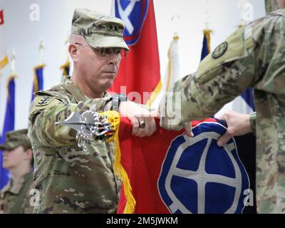 Maj. Gen. John Rhodes, commanding general, 29th Infantry Division ...