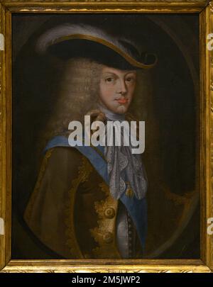 This 18th-century oil on canvas painting by Jean-Baptiste Greuze, titled *La Polonaise (A Polish ...