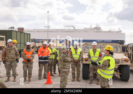 U.S. Army 39th Transportation Battalion Command Sgt. Maj. Ricky M. Noid ...