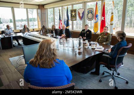 USASAC Deputy to the Commanding General Dr. Myra Gray discuss security ...