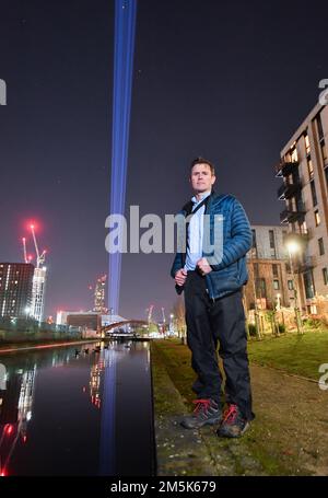 EDITORIAL USE ONLY Artist Luke Jerram unveils his new piece 'First ...