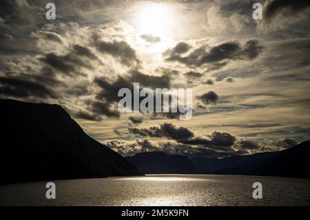 Scenery in Saglek Fjord on the coast of northern Labrador in Canada ...