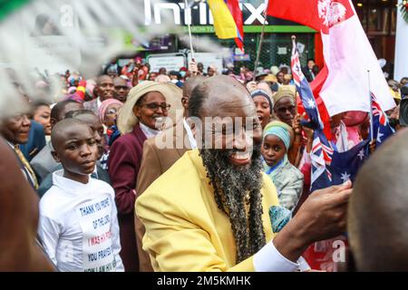 Nakuru, Kenya. 29th Dec, 2022. The renowned self styled Prophet David ...