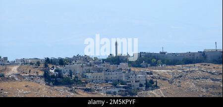 Palestinian villages and towns South of Jerusalem Stock Photo - Alamy