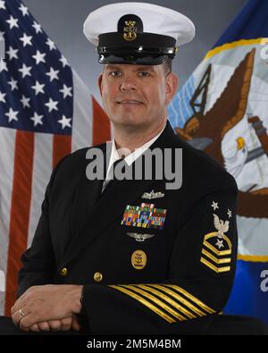 Navy Command Master Chief Jeffrey Covington, incoming Joint Task Force ...