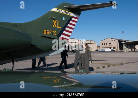 Maj. Gen. Craig Wills, 19th Air Force commander, visits the 149th ...