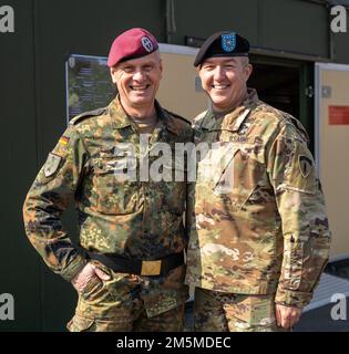 Brig. Gen. Jed Schaertl (left) , deputy commanding general for ...