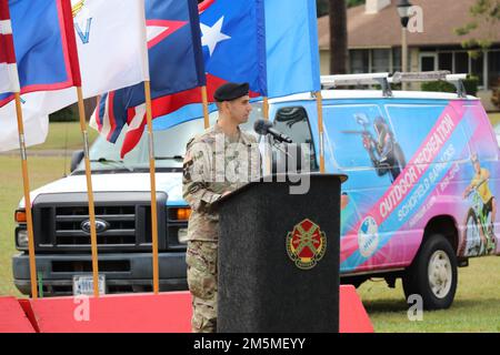 Command Sgt. Maj. Michael Oliver II, relinquishes his responsibilities ...