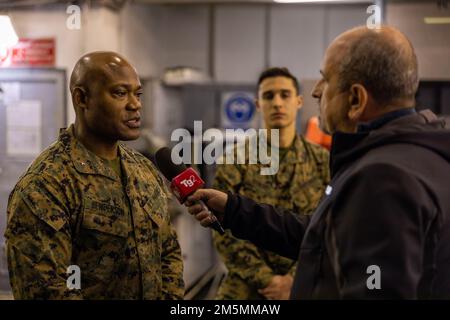 U.S. Marine Brig. Gen. Anthony Henderson, Deputy Commanding General of ...
