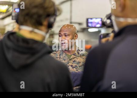 U.S. Marine Brig. Gen. Anthony Henderson, Deputy Commanding General of ...