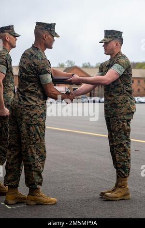 U.S. Marine Corps Col. David Banning, the commanding officer of ...