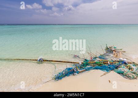 Pollution of the environment. Garbage and waste in forests, in wildlife ...