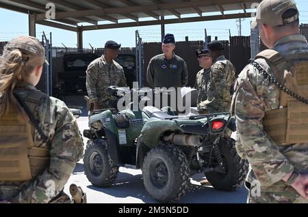 Maj. Gen. Craig Wills, 19th Air Force commander, visits the 149th ...
