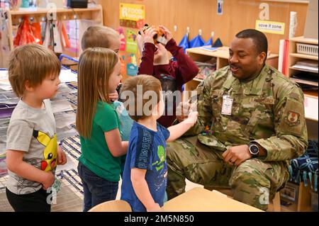 Chief Master Sgt. Raymond Riley, 75th Air Base Wing command chief, and ...