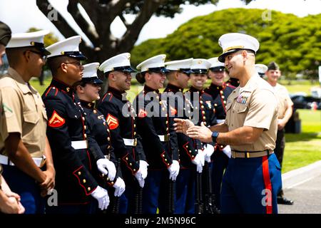 U.S. Marine Corps Col. Speros Koumparakis, commanding officer of Marine ...