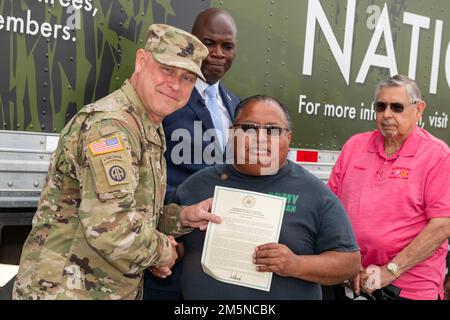 U.S. Army Jason McRoberts, 502nd Force Support Group command Sgt. Maj ...