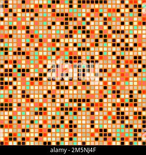 Color checkered squares background generative pattern illustration ...
