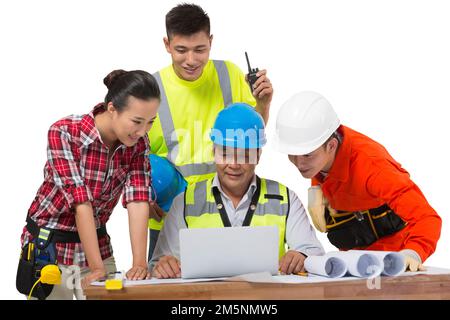 The research team building decoration drawings Stock Photo - Alamy