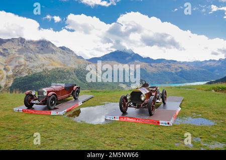 Mercedes Simplex 60 HP, year of construction 1903 and Mercedes-Benz SSK ...