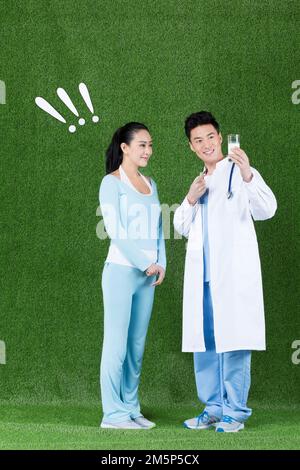 Male doctors and patients to share the grass dental health knowledge ...