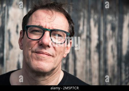 New Order and Joy Division's Stephen Morris photographed at his home ...