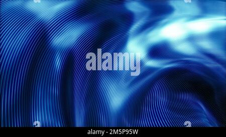 shining blue shifting lines modern digital bg - abstract 3D ...