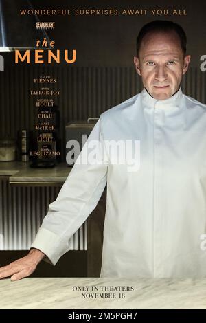 THE MENU (2022) ANYA TAYLOR-JOY NICHOLAS HOULT MARK MYLOD (DIR ...