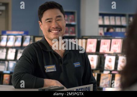 Blockbuster Netflix Melissa Fumero & Randall Park Stock Photo - Alamy