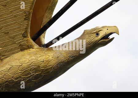 USCG Eagle figurehead, 2009 Stock Photo - Alamy